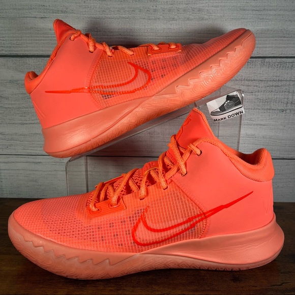 Nike | Shoes | New Nike Kyrie Flytrap 4 Iv Bright Mango Mens Crimson ...